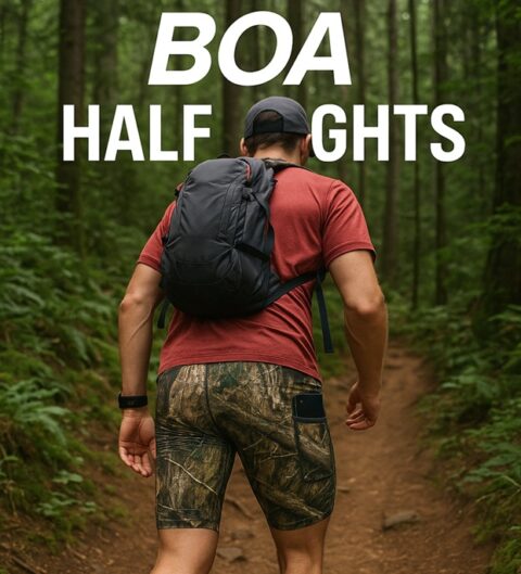 BOA Constrictor Plus Half Tights for Hiking and Trail Running